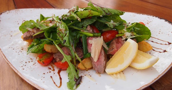 WINDOW on Phuket: Beef tagliata with rocket salad, parmesan cheese ...