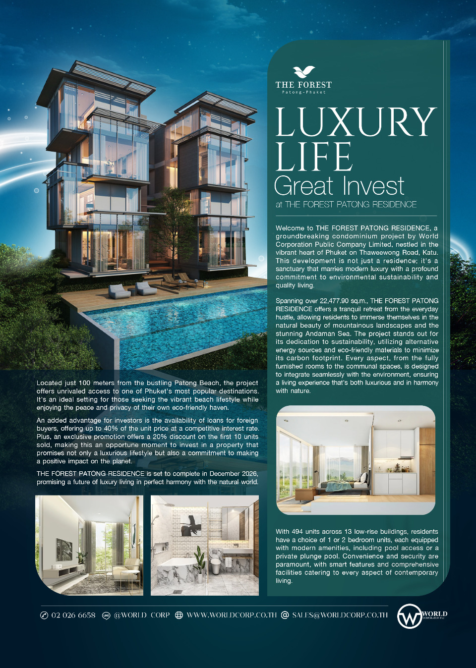 WINDOW on Phuket: THE FOREST Patong-Phuket